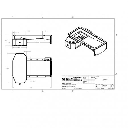 LS Swap Oil Pan | Front Sump | Made in USA | SIKKY