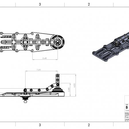 T56 Magnum 7" Relocation Shifter | Made in USA by SIKKY