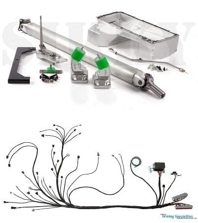 Nissan 350Z LSx Fuel Line Kit | SIKKY