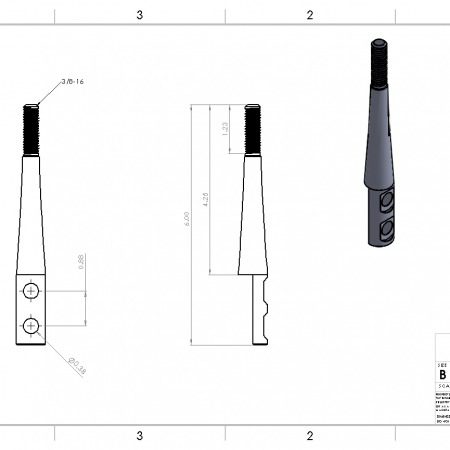 6" Straight Shift Rod | SIKKY