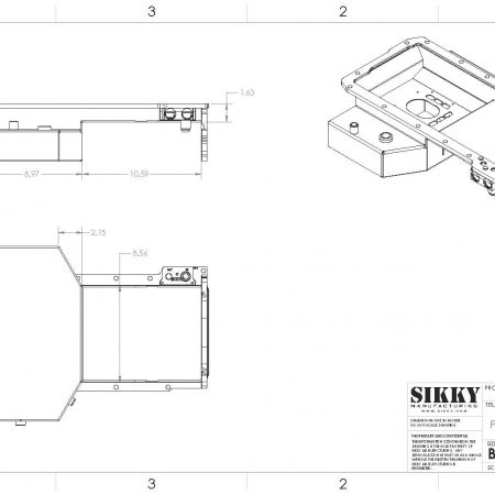 Toyota 86 / Scion FRS LS Swap Oil Pan | Made in USA by SIKKY