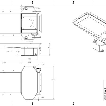 GM A-Body LS Swap Oil Pan | Made in USA by SIKKY