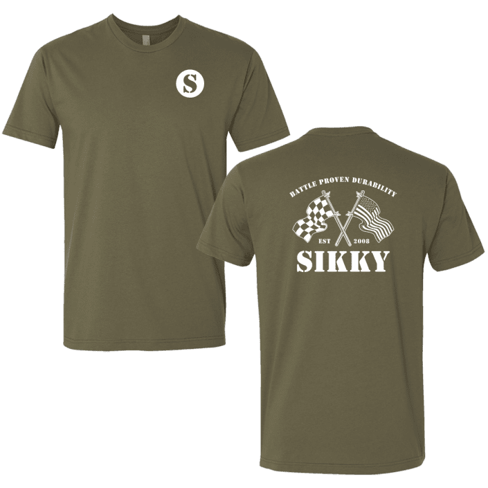 SIKKY Manufacturing Battle Flags T-Shirt